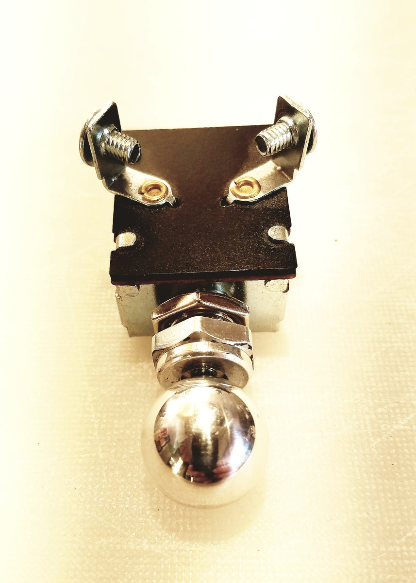 Off-On Push-Pull Universal Accessory Switch Billet Aluminum Round Knob ...
