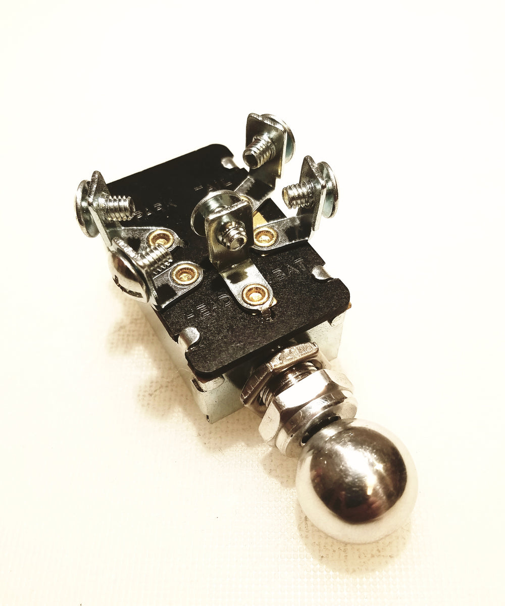 Off-On-On 3 Position Push-Pull Multi-Function Switch Billet Aluminum R ...