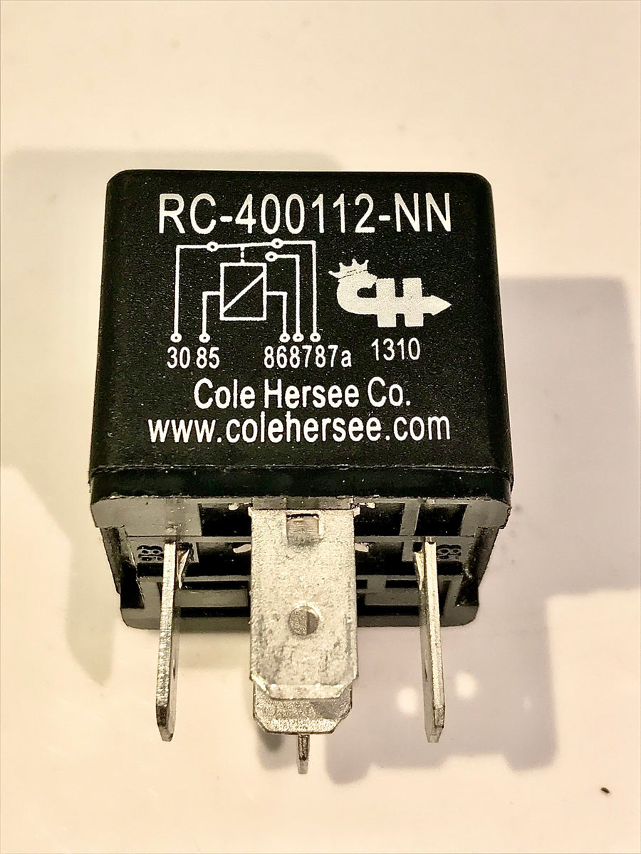 Heavy Duty 12 Volt 40 Amp SPDT Relay and Harness – RetroElectrical
