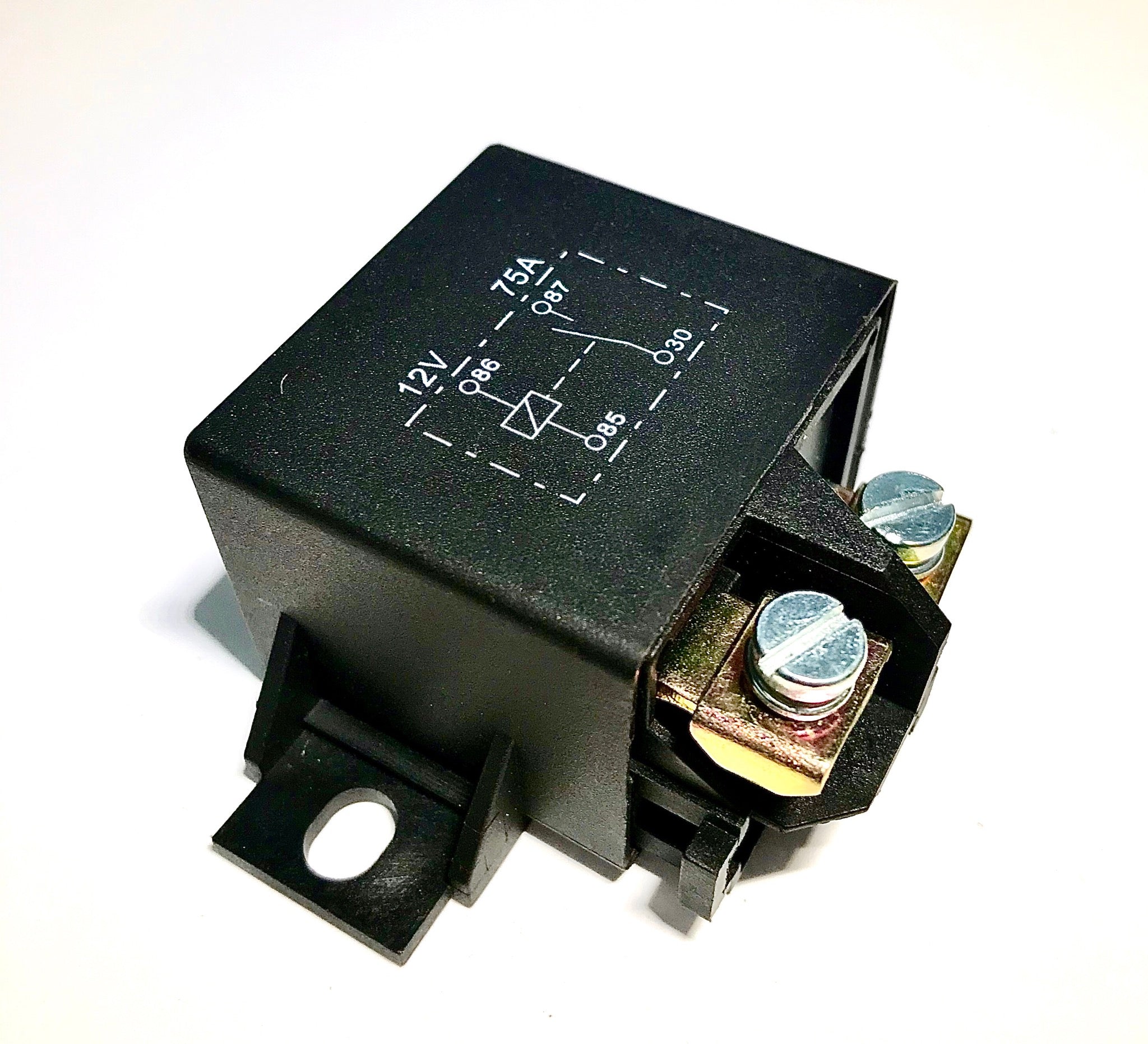 Heavy Duty 12 Volt 75 Amp SPST Large Tyco Style Relay – RetroElectrical