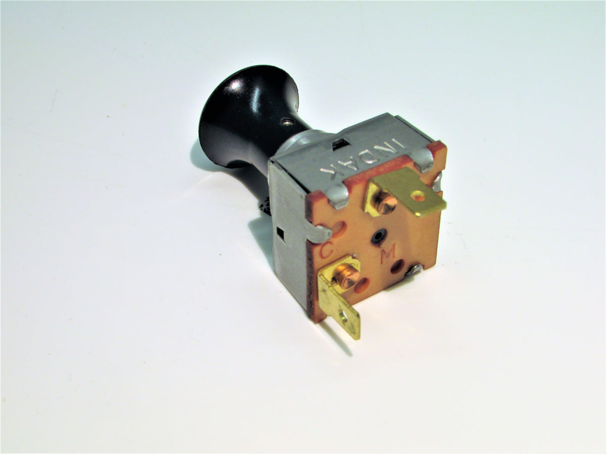 2 Position Off-On Universal Rotary Dash Switch Black Bakelite Domed Kn ...