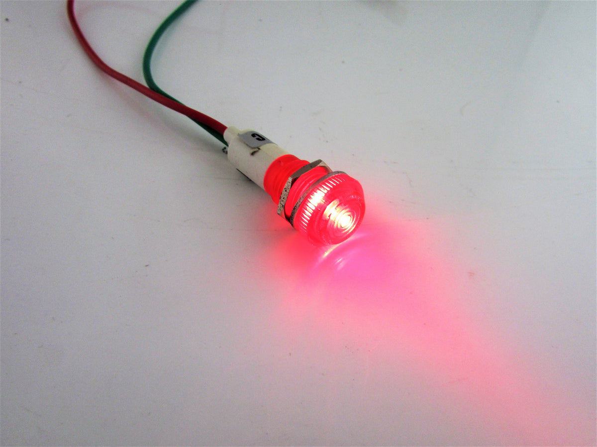 Small LED Dash Indicator Lamp Red – RetroElectrical